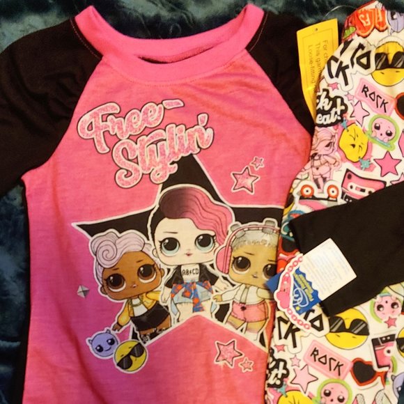 L.O.L. Surprise | Pajamas | Nwts Girls 45 Lol Surprise 2pc Pajama Set ...